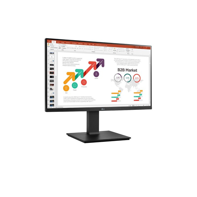 LG Monitor 24BP450Y-B led 24 Pulgadas Full HD/IPS/ HDMI, DisplayPort ...