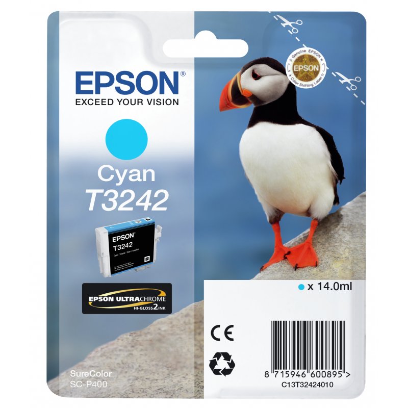 Epson SureColor SC-P400 Cartucho Cian
